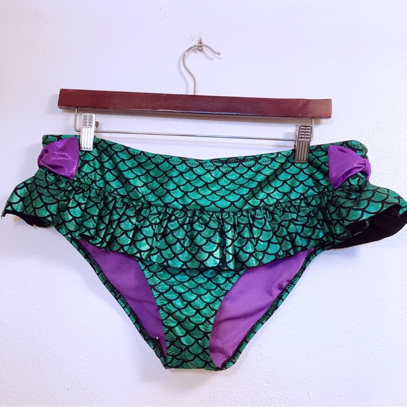 Disney | Swim | Disney Ariel Little Mermaid Swim Bottoms Cosplay ...